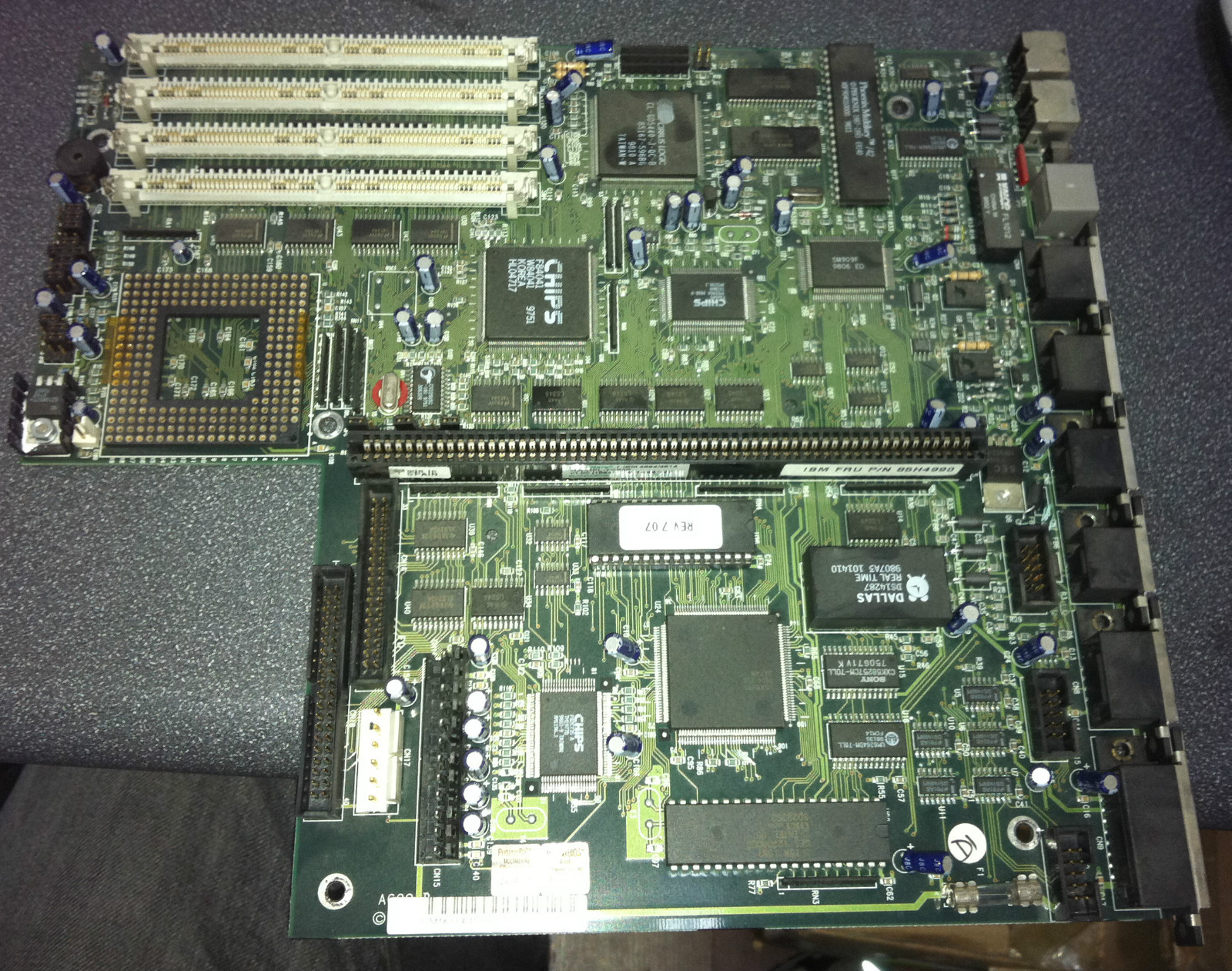 IBM 85H4990 4694/4614 SYSTEM BOARD w/ONBOARD VIDEO for POS POINT OF ...