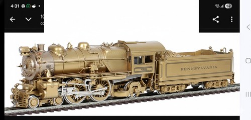 RARE Locomotive Workshop O Scale Pennsy Atlantic 4-4-2 Kit NOT ...