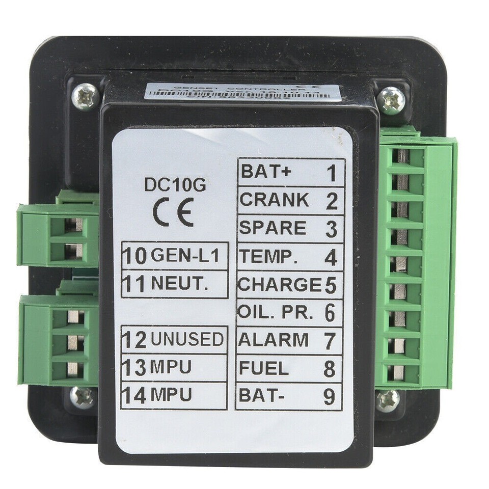 DC10G Engine Manual Start Controller for Generator Control Panel Module ...
