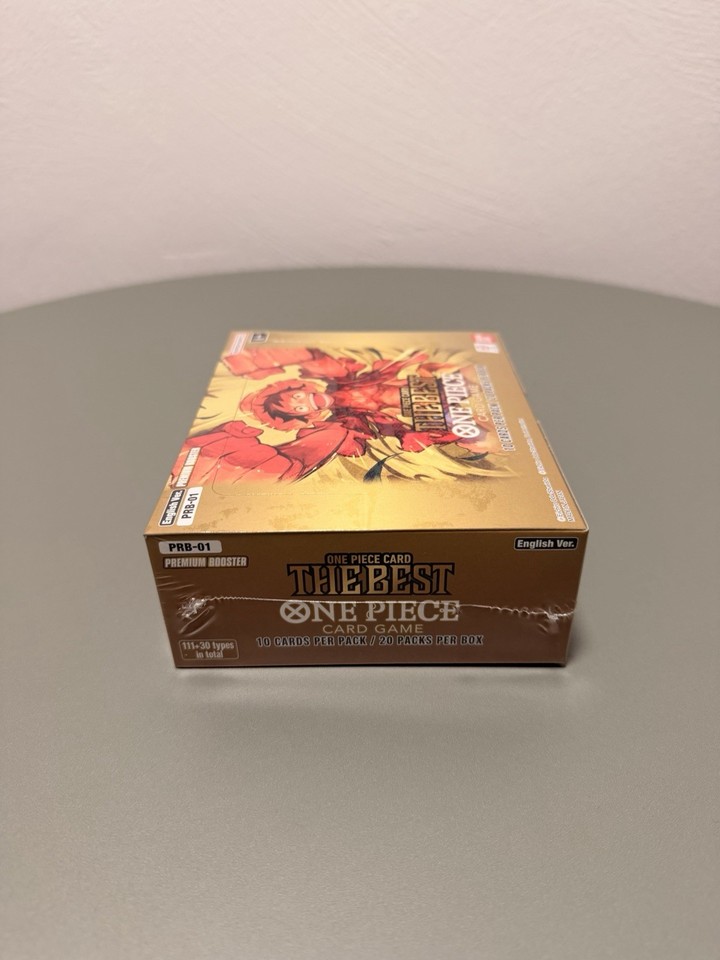 ONE PIECE TCG / PRB-01 - THE BEST PREMIUM BOOSTER / SEALED BOX ...