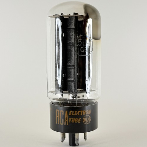 (1) Tested Strong RCA 5U4GB Tube Code MR RCA 5U4 GB Black Plates ...