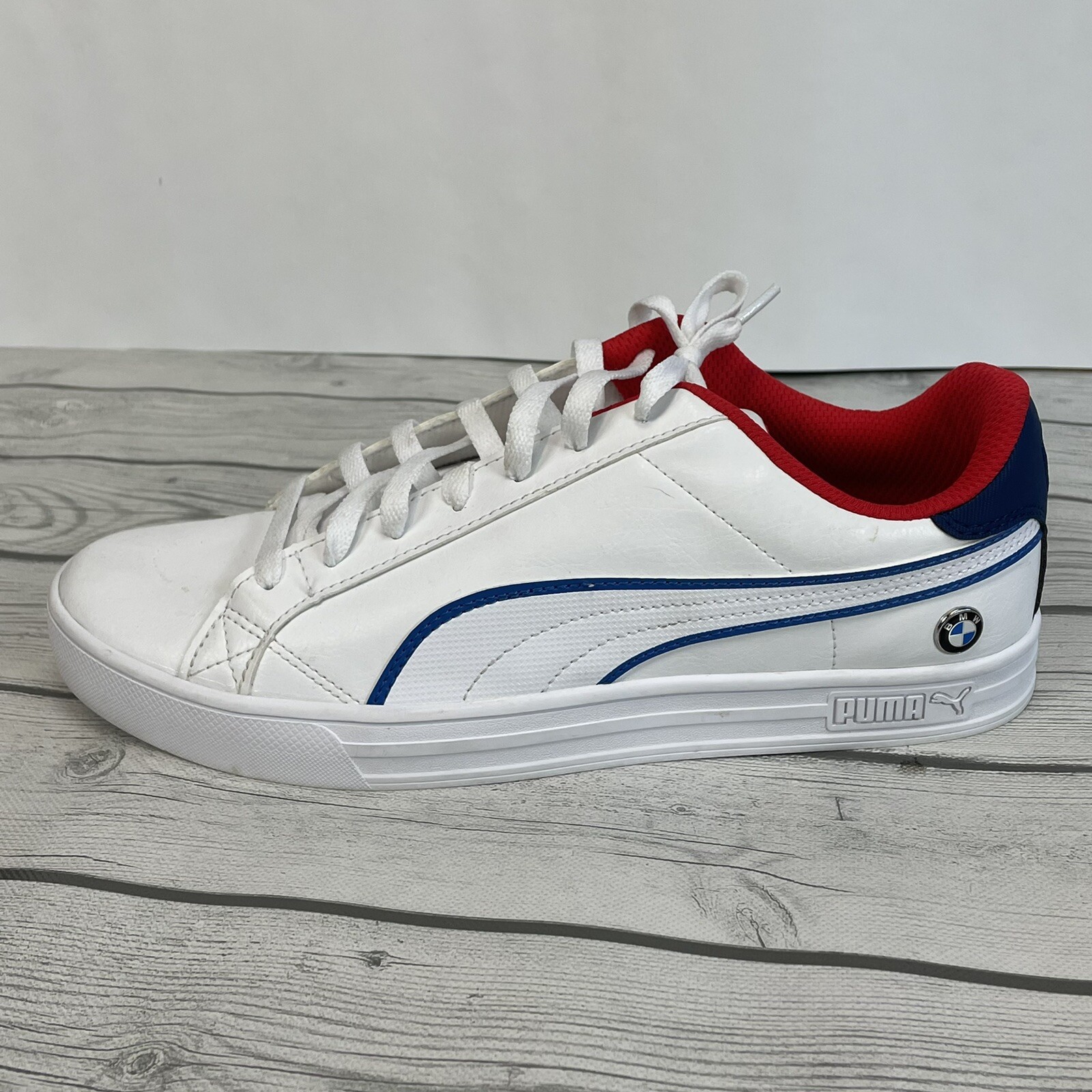 Puma Mens 10.5 BMW M Motorsport Smash Vulcanized V3 M… - Gem