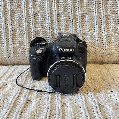 Canon Powershot SX50HS 12.1MP 50x Optical Zoom Full HD Digital Camera ...