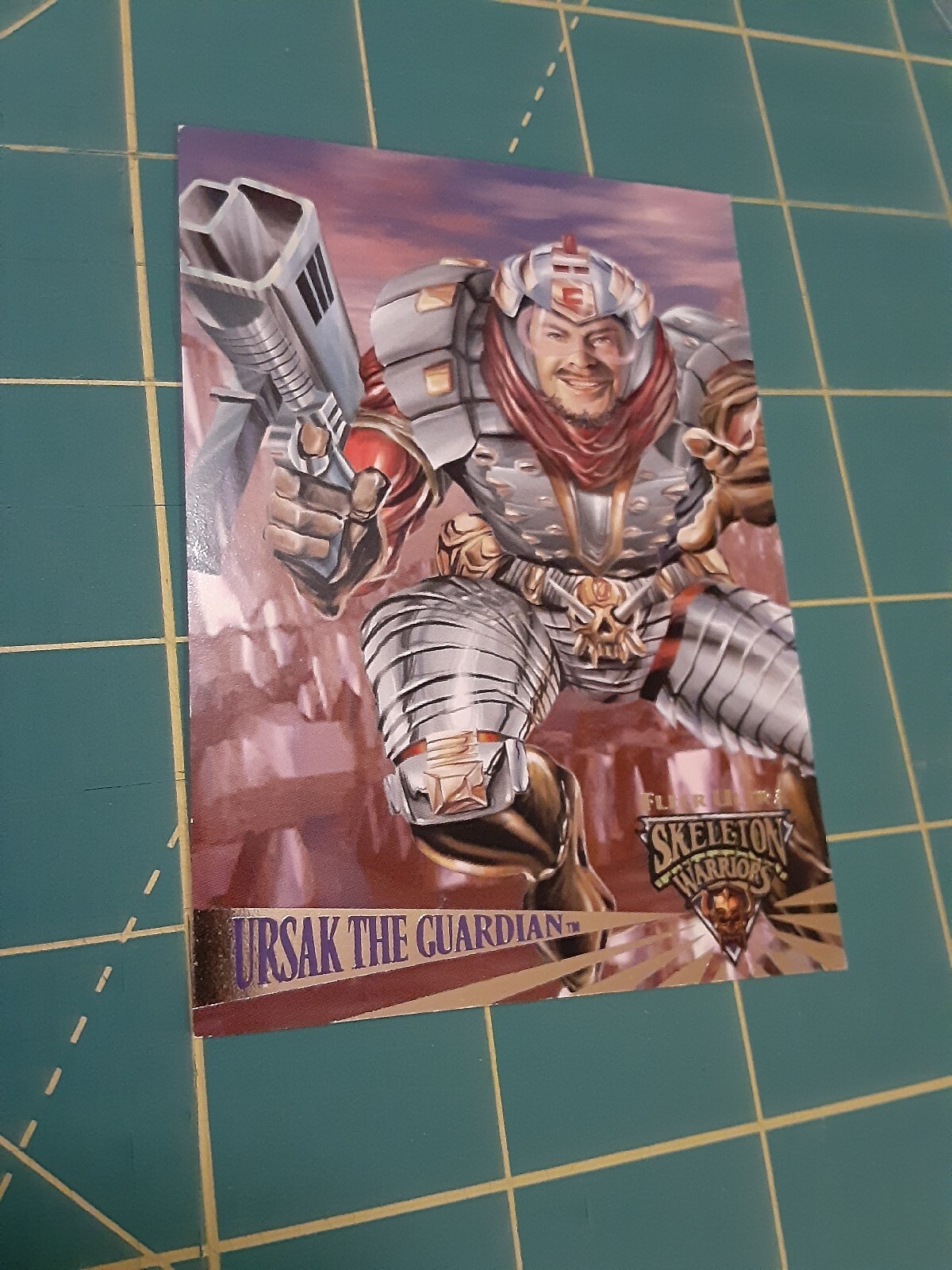 1995 Fleer Ultra Skeleton Warriors PROMO Trading Card - URSAK THE ...