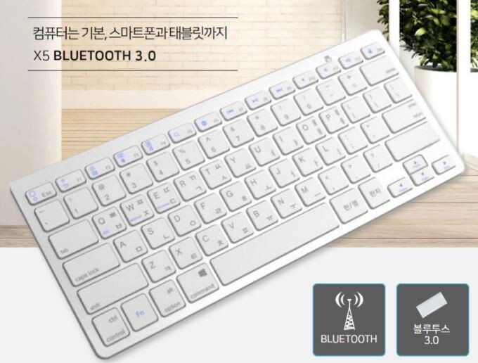 Bluetooth Korean (Hangul) Keyboard for Korean Learners | eBay