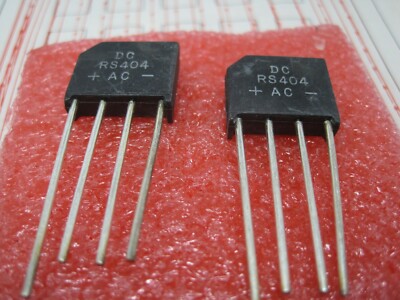 2pcs RS404 AC Bridge Adjustor FMS 400V 1.0A LED Incorporated | eBay ...