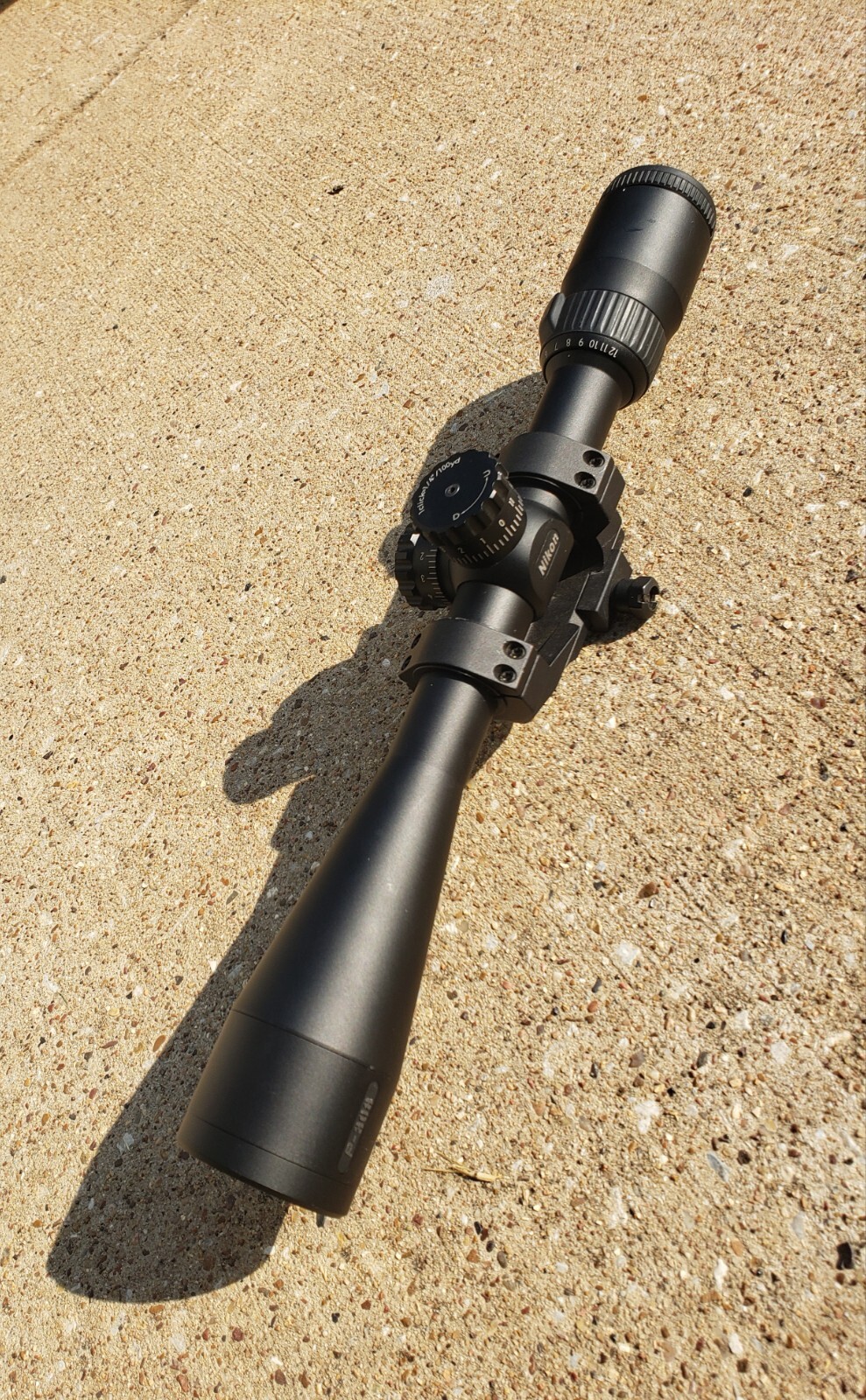 Nikon P-308 Tactical Rifle Scope 1" Tube 4-12x40mm BDC 800 Reticle ...