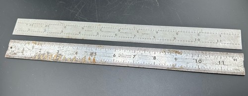 Starrett C303SR Craftsman 39542 12” Metal Steel Rule Ruler | eBay