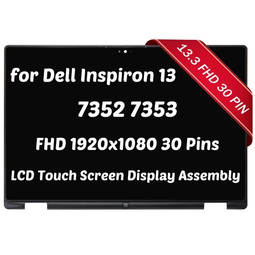 13.3" for Dell Inspiron 13 7352 7353 P57G P57G001 FHD LCD Display Touch ...