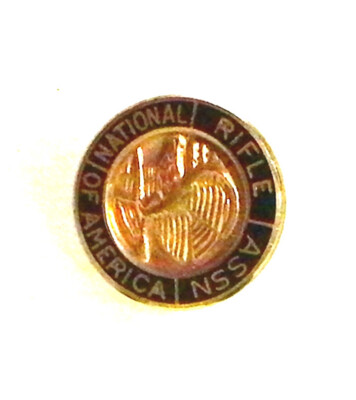 Vintage NRA National Rifle Association of America Life Hat Lapel Tie ...