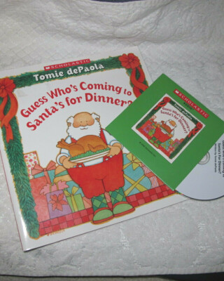 GUESS WHO'S COMING TO SANTA'S FOR DINNER Tomie Depaola Paperback book ...