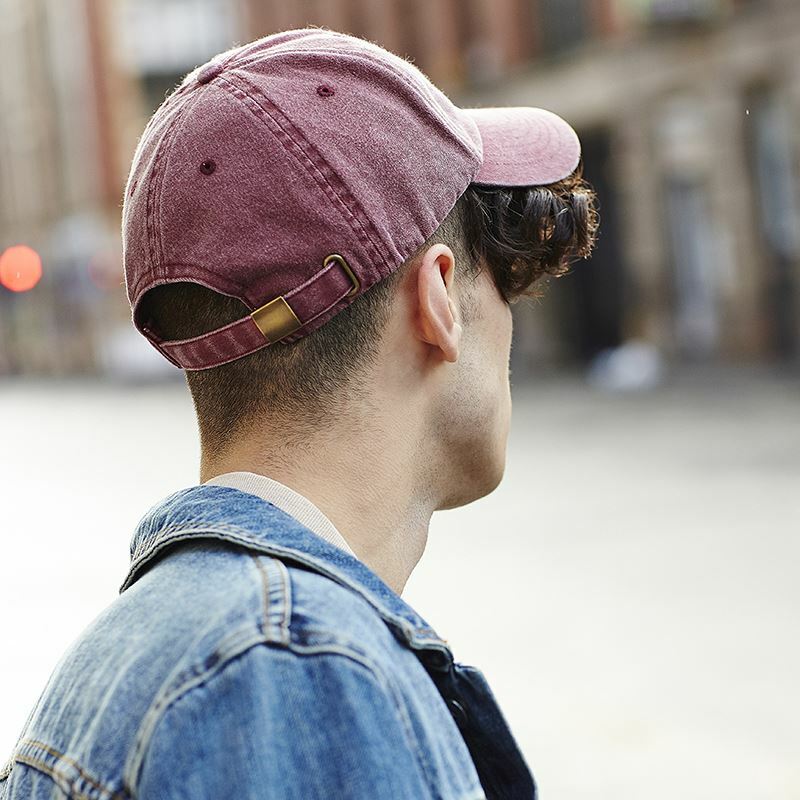 Vintage Washed Denim Baseball Cap Retro Style Summer Sun Hat Retro ...