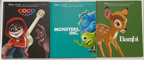 Coco Bambi Monsters Inc Disney Movie Collection Large Storybooks ...