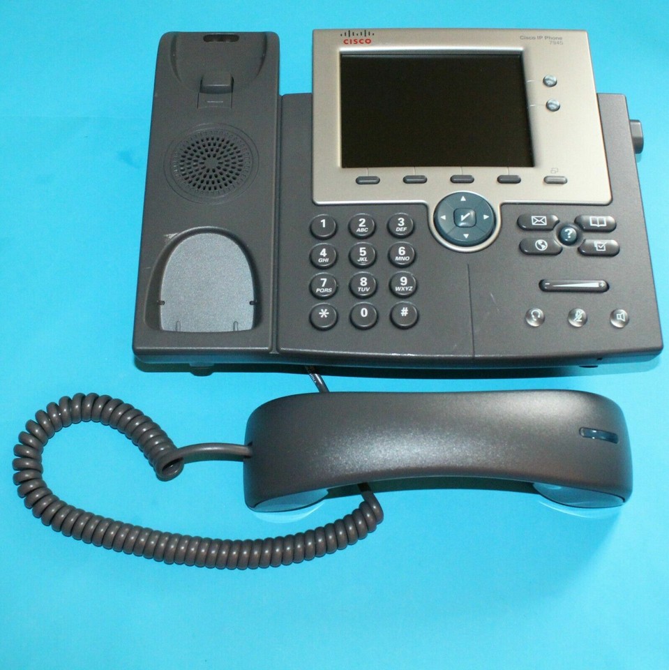 Cisco IP Phone 7945 VoIP IP Telephone Desk Phone - Model : CP-7945G ...