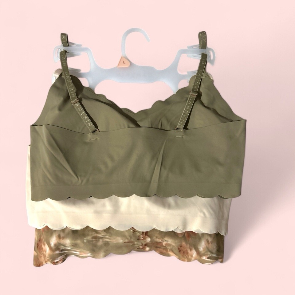 Danskin Intimates Invisible Support BRAS,~Multicolor ~ 3-set ~ Size : M ...