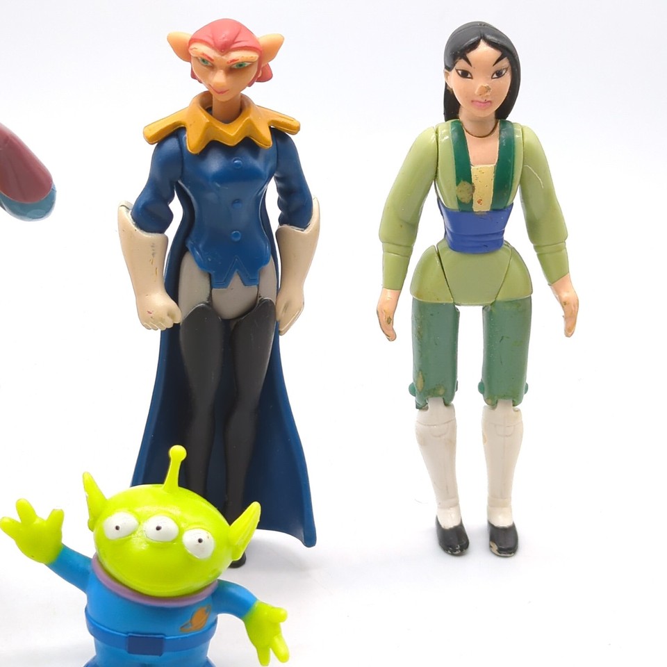 Disney Animated 90s Cartoon Toy Figure Lot Of 6 Mulan Toy Story ...