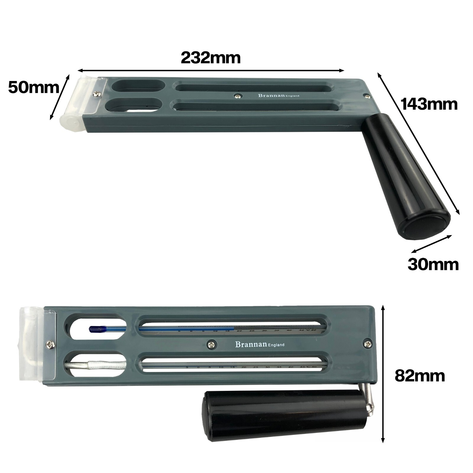 Brannan Whirling Hygrometer Sling Psychrometer with Folding Handle ...