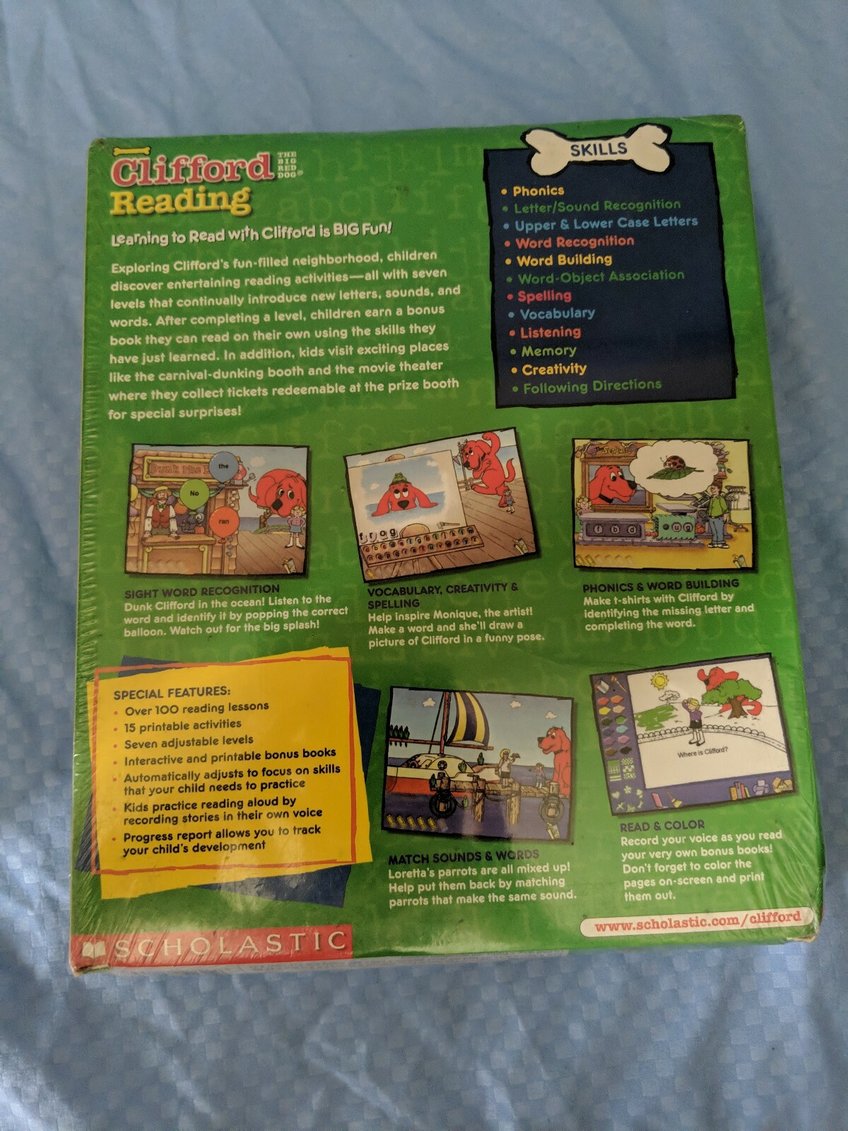 Clifford the Big Red Dog: Reading (PC, 2004) for sale online | eBay
