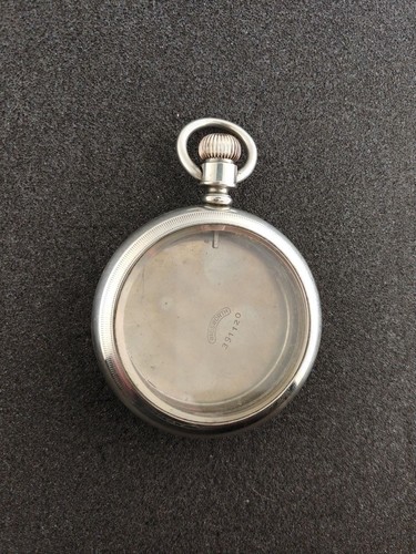BIG VINTAGE 18 SIZE WADSWORTH POCKET WATCH CASE LEVER + STEM SET | eBay