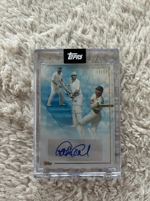 Topps 2025 Cricket Legends Vol 2 Graham Gooch Autograph /50 cricket ...