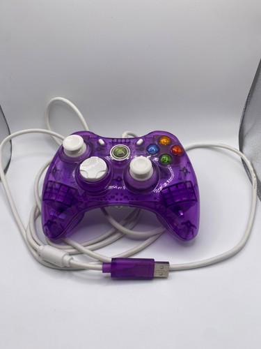 PDP Rock Candy Wired Controller for Xbox 360 - Translucent Purple ...
