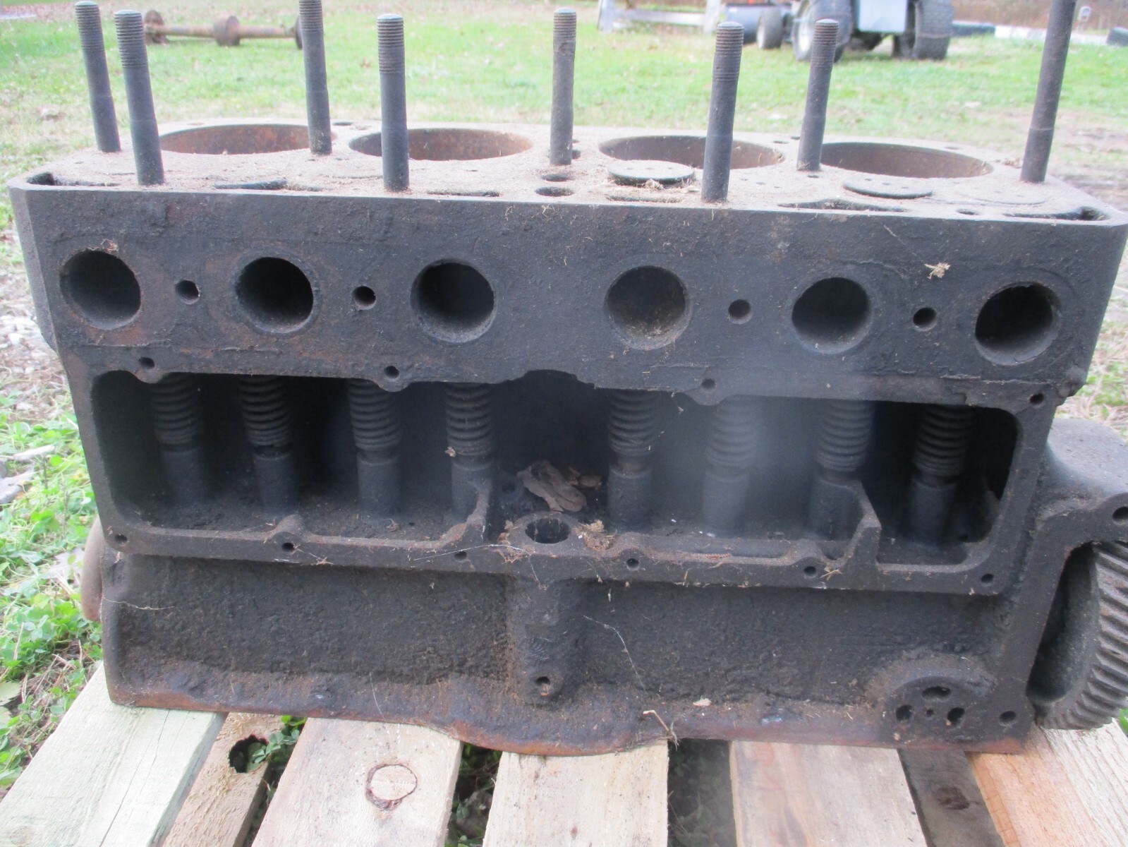 USED 28-31 Ford MODEL A/4 CYL FLATHEAD ENGINE BLOCK/STORED At FORD ...