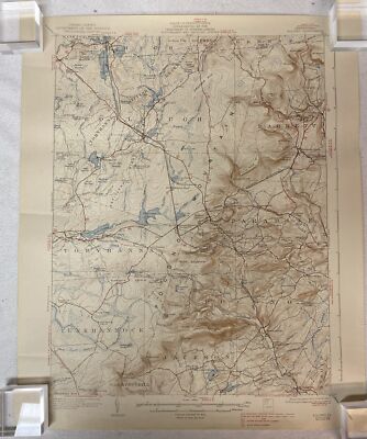 Reproductions - 1938 Topo Map