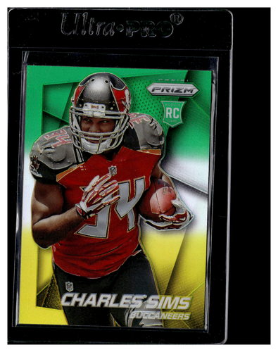 2014 Panini Prizm #289 Charles Sims Neon Green Yellow | eBay
