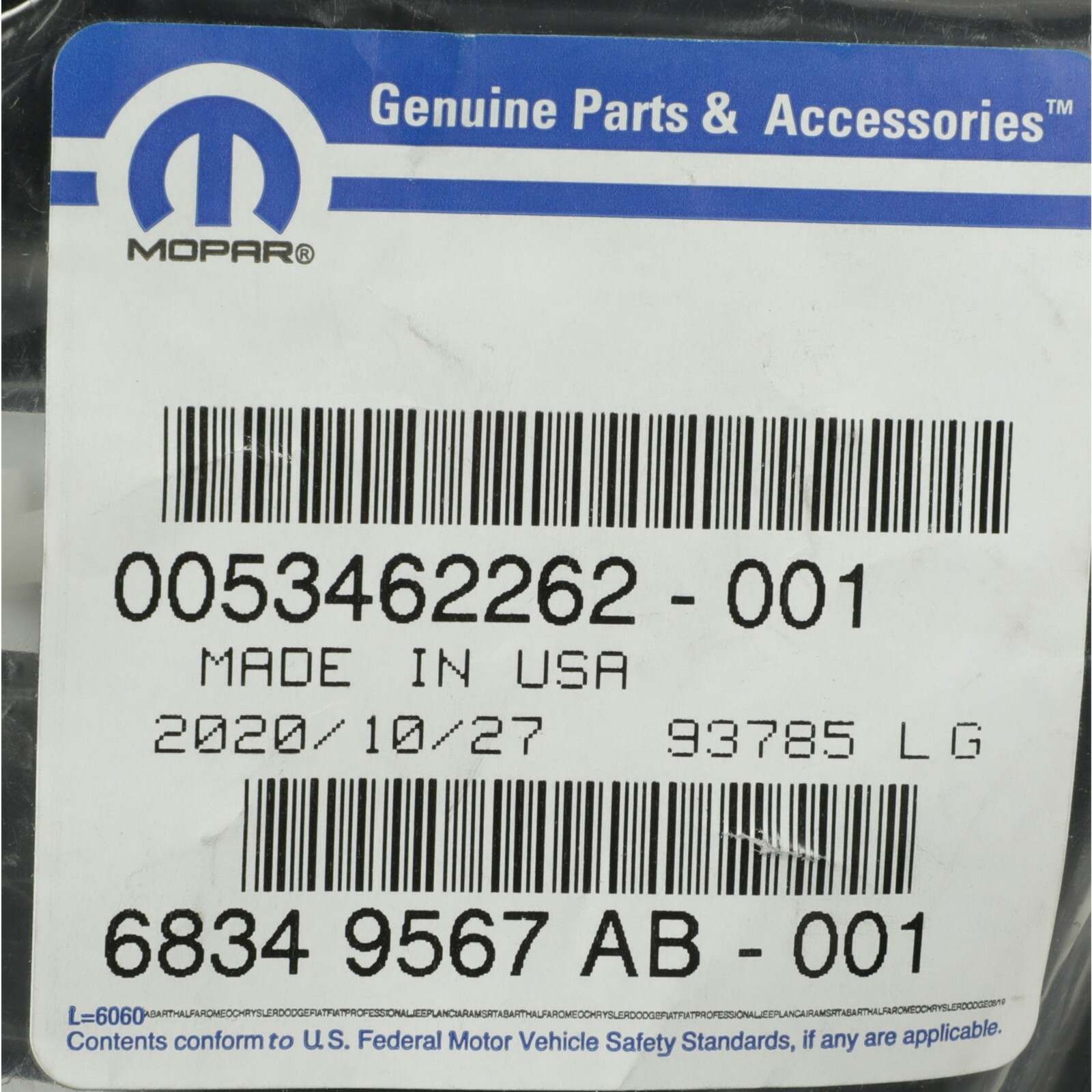 19-24 RAM 1500 FRONT FENDER SPAT LEFT & RIGHT OEM MOPAR 68349566AB ...