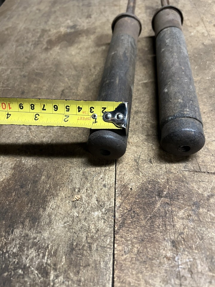 Antique Old 2 Two Man Crosscut Hand Saw Logger Tool Wood Handles Set ...