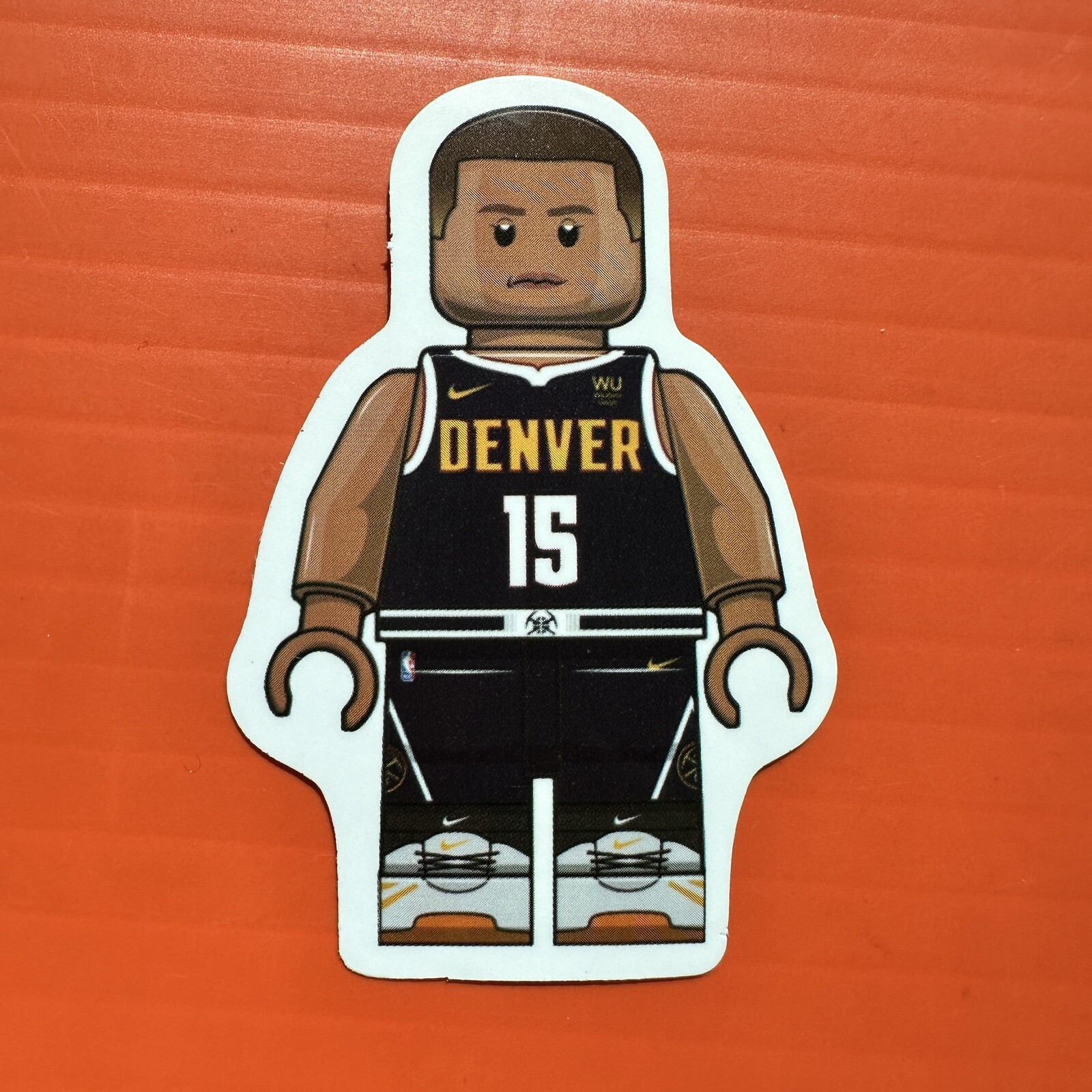 Nikola Jokić Lego STICKER NBA Basketball Denver Nuggets | eBay