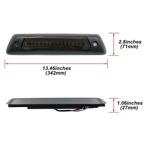 Smoked LED Third 3rd Brake Light Cargo Stop Lamp for Ford F-150 09-14 ...