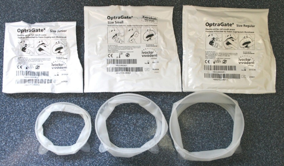 10 Piece Ivoclar Vivadent Optragate Dental Soft Lip & Cheek Retractor ...