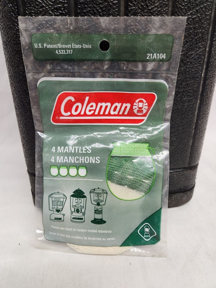 Vintage Coleman Model 285 Dual Fuel Lantern Dated 3-93 W/Case Working ...