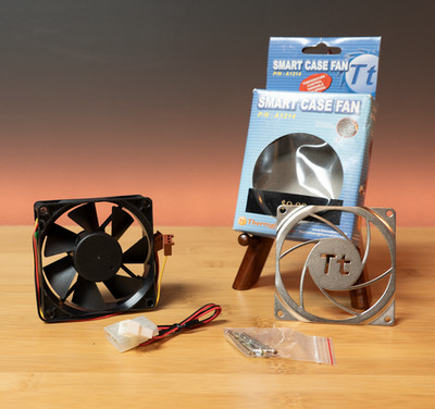 NEW Vintage 2003 Thermaltake Smart Fan 80mm 2900-5000 RPM Computer PC ...