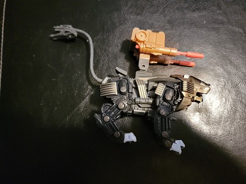 Vintage Zoids Golden Shield Liger Saber Tooth Tiger Hasbro Tomy 2003 ...