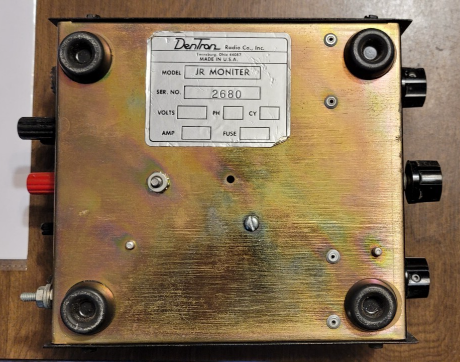 DENTRON JR. MONITOR HAM RADIO RF ANTENNA TUNER 1.8 TO 30 MHZ 300 Watts ...