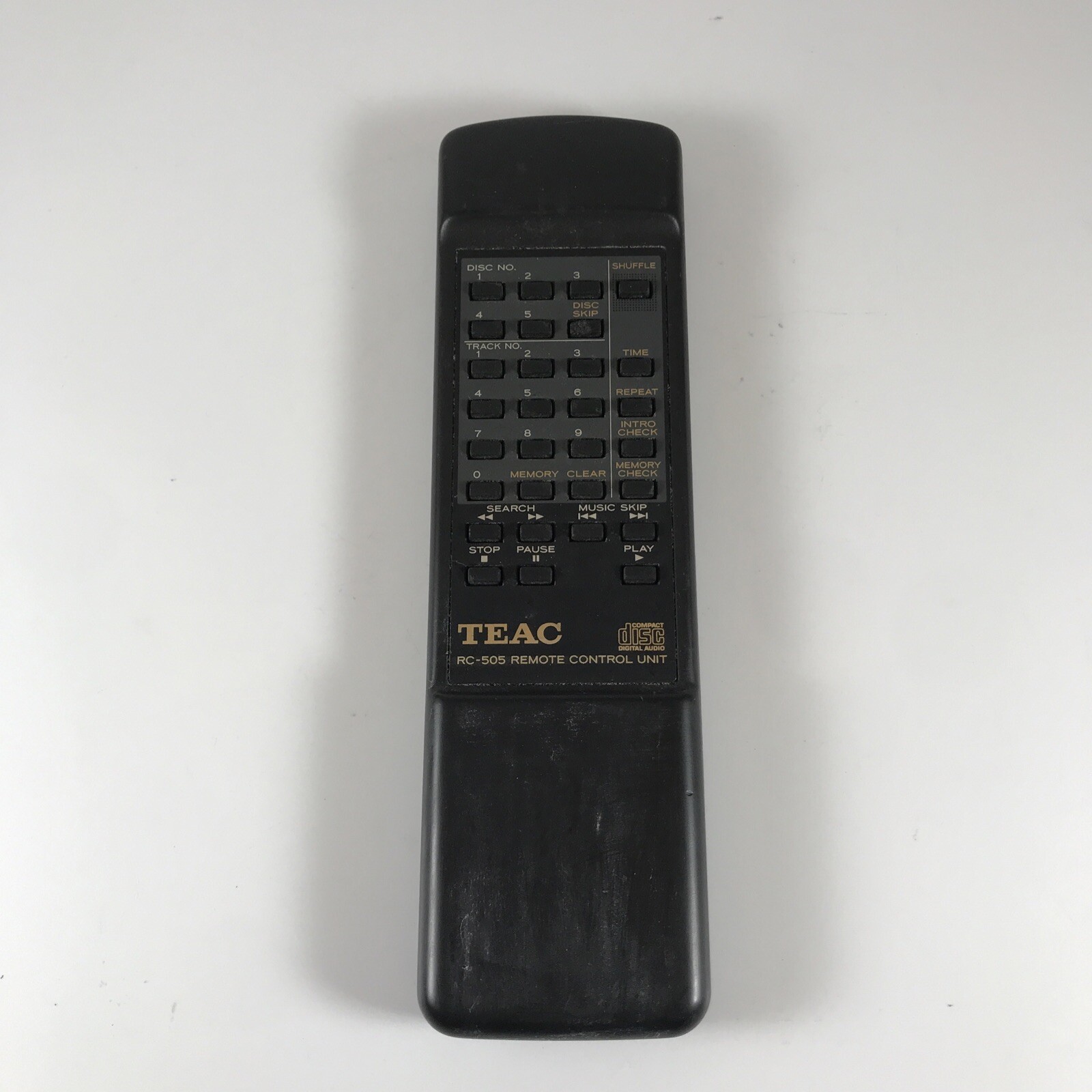 Teac RC-505 CD Player Remote Control PD-D850 PD-D860, PD-D880, PD-D900 ...