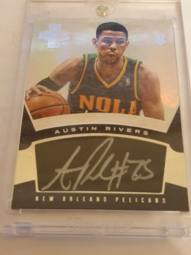 2012-13 PANINI INNOVATION AUSTIN RIVERS ROOKIE AUTOGRAPH NEW ORLEANS ...