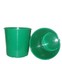 6 Green Donation Offering Buckets, Ice Buckets 176 Ounces Mfg. USA Lead ...