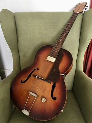 Zenith 19 1950’s Archtop Electro Acoustic Guitar Framus | eBay UK