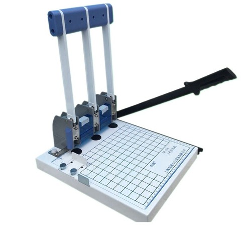 A4 Punching Machine Personnel File Three-hole Heavy-duty Binding ...