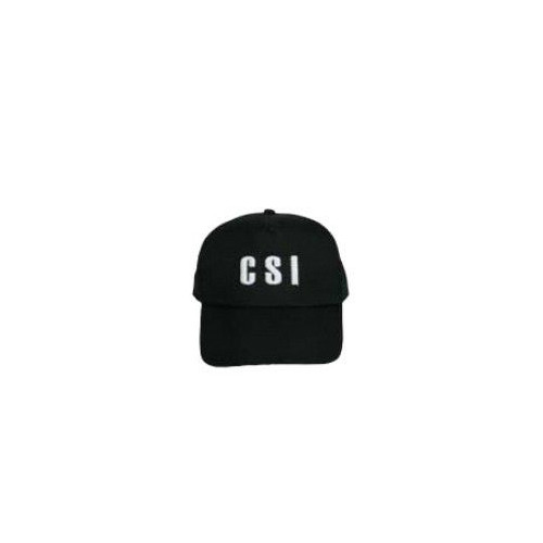 CSI Baseball Caps Police Investigator Hat Black Cap Adjustable Costume ...