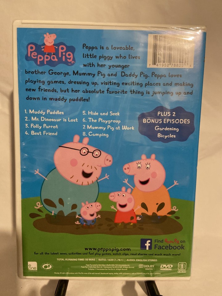 PEPPA PIG: MUDDY PUDDLES NEW DVD Plus 2 bonus episodes | eBay