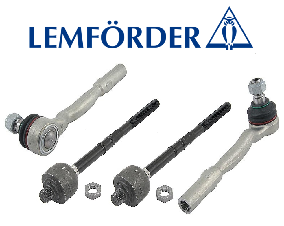 Tie Rod Assembly Inner & Outer Set Lt & Rt OEM Lemforder for Mercedes E ...