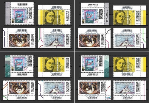 Bund Mi.Nr. 3758-3761 (2023) gestempelt Weiden/Neuausgaben April ...