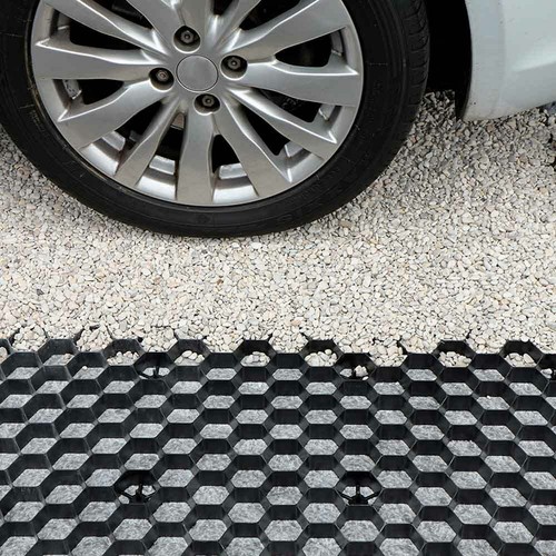 Gravel Grids with Membrane - EuroGravel Plastic ECO Driveway Paving ...