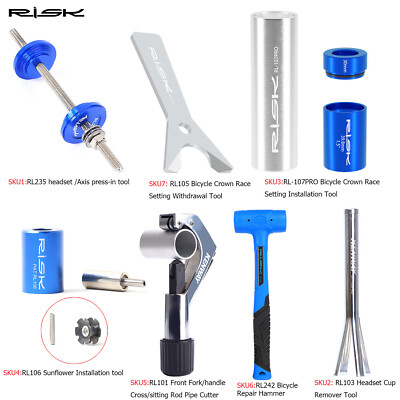 RISK Universal Bicycle Bike Upper Lower Bowl Headset Cup Removal Tool | eBay