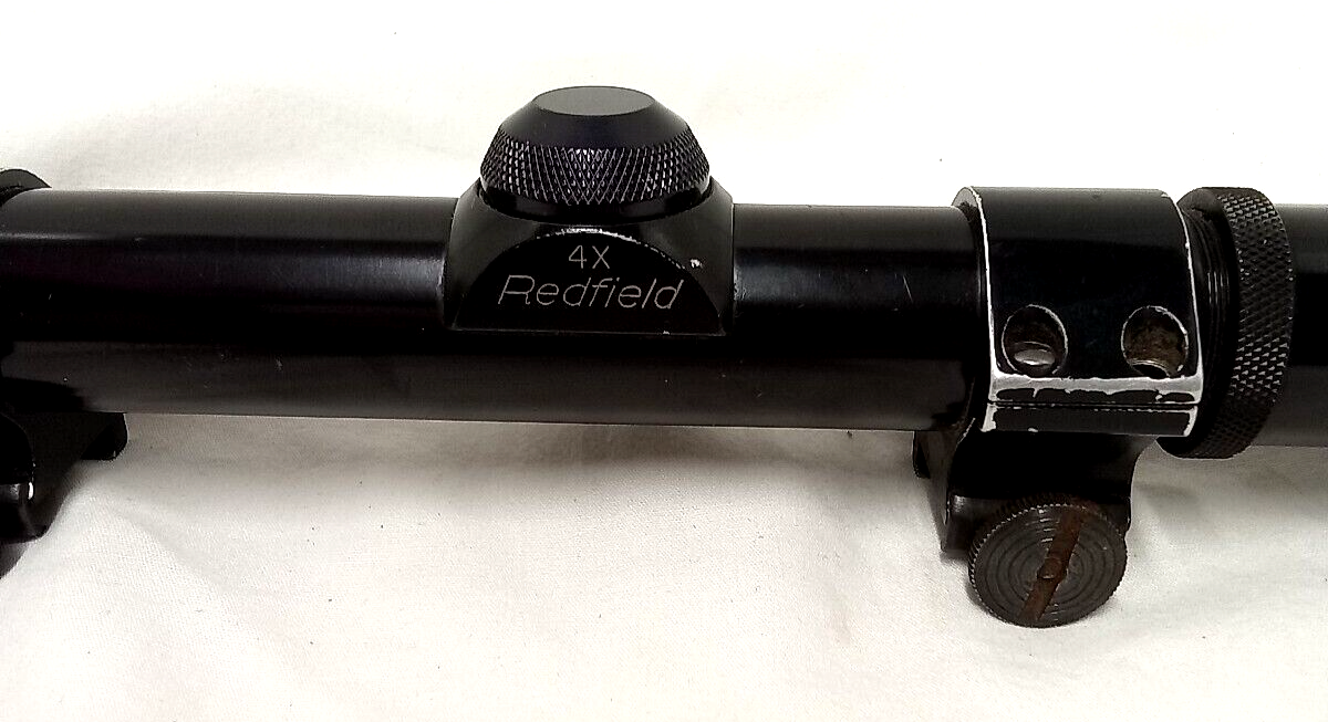VINTAGE REDFIELD 4x RIFLE SCOPE USA MADE | eBay