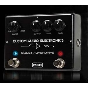 MXR MC-402 BOOST/OVERDRIVE Booster Overdrive Guitar Effector Parallel ...
